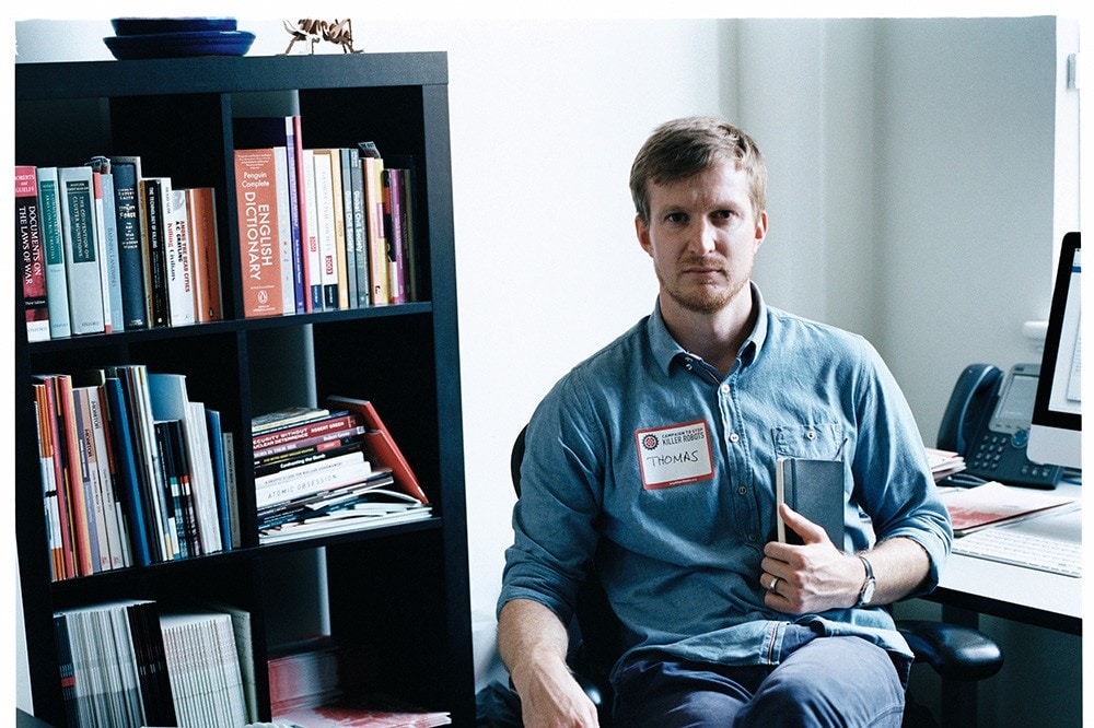 Thomas Nash campaigns to stop killer robots | Dazed