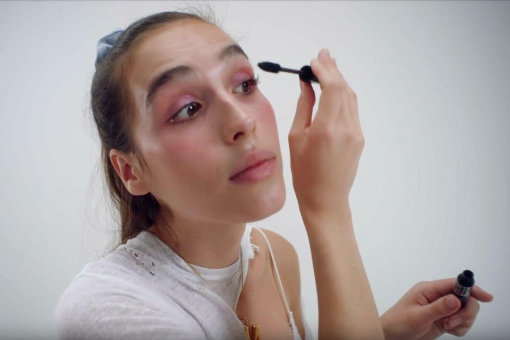 Get Maxim Magnus’s dewy, everyday make-up look | Dazed