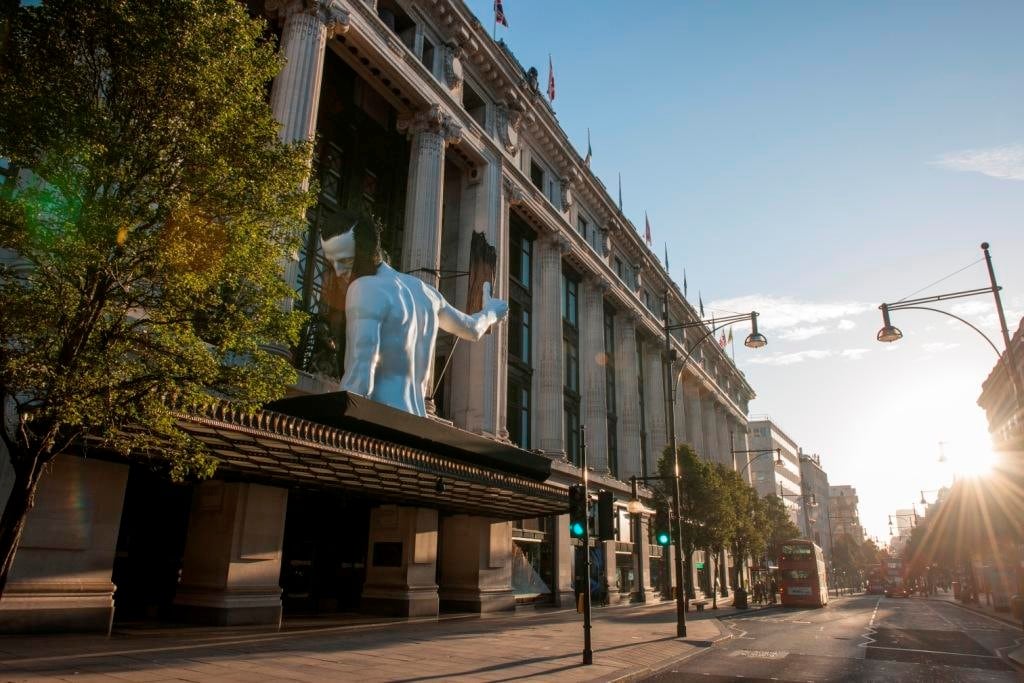 On Oxford Street? Watch out for a 25-foot Rick Owens statue | Dazed