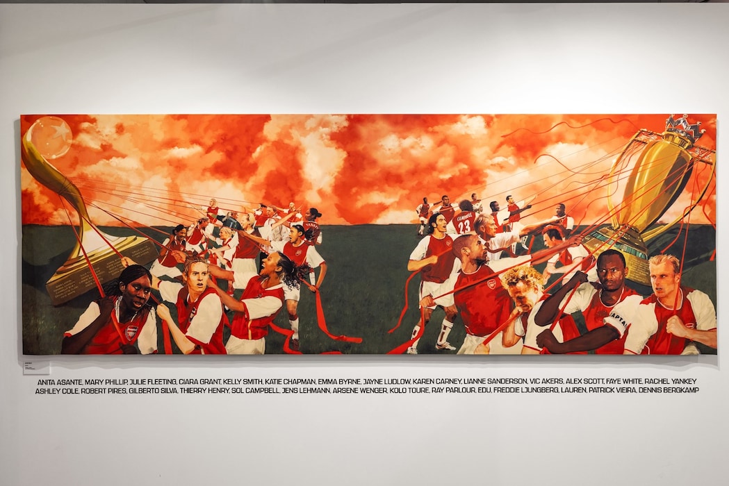 ‘Togetherness is a big theme’: Reuben Dangoor on making art for Arsenal ...