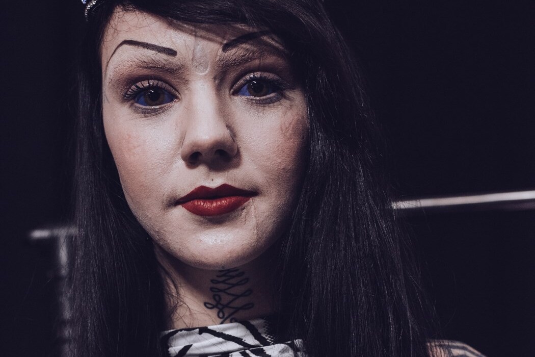 Meet the body-modified model who just made her LFW debut Womenswear | Dazed