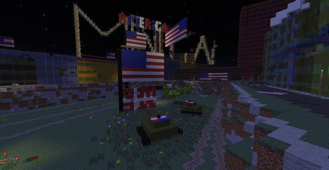Vandals invade a virtual Minecraft version of Denmark | Dazed