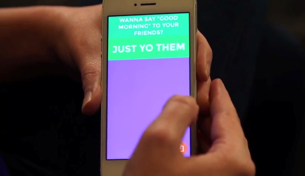 Minimalist app lets you say ‘yo’ to friends – and that's it | Dazed