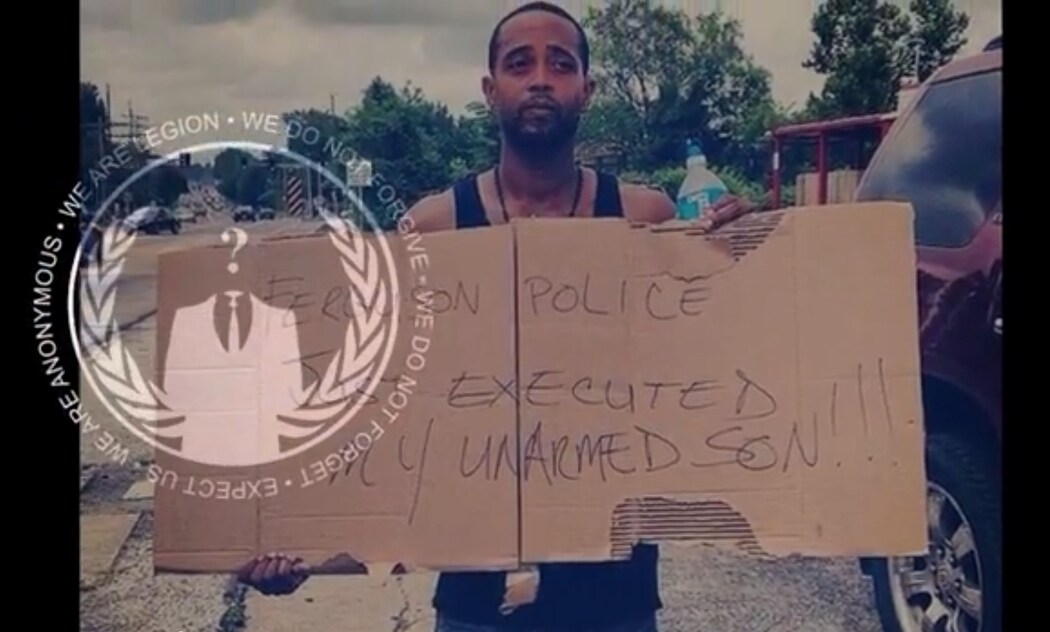 Anonymous declares war over police shooting of unarmed teen | Dazed