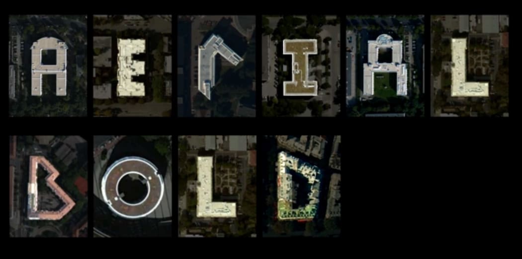 Aerial Bold is the outer space typography landing on Earth | Dazed