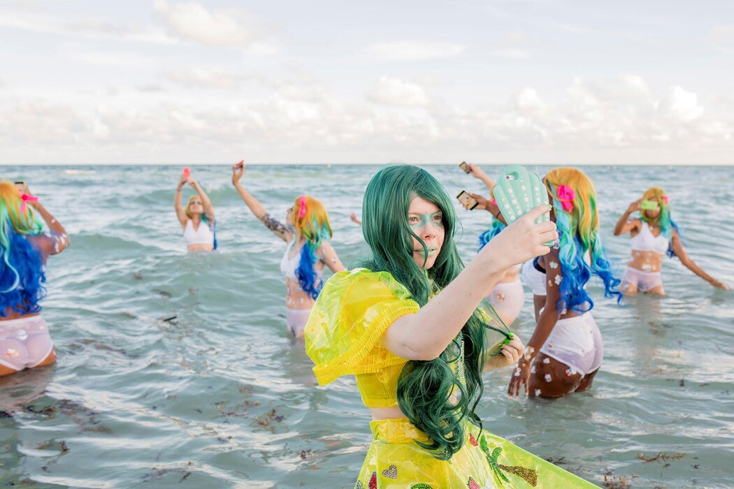 Hello Kitty mermaids take over Miami beach | Dazed