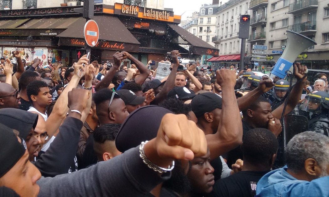Black Lives Matter protesters hit the streets of Paris | Dazed