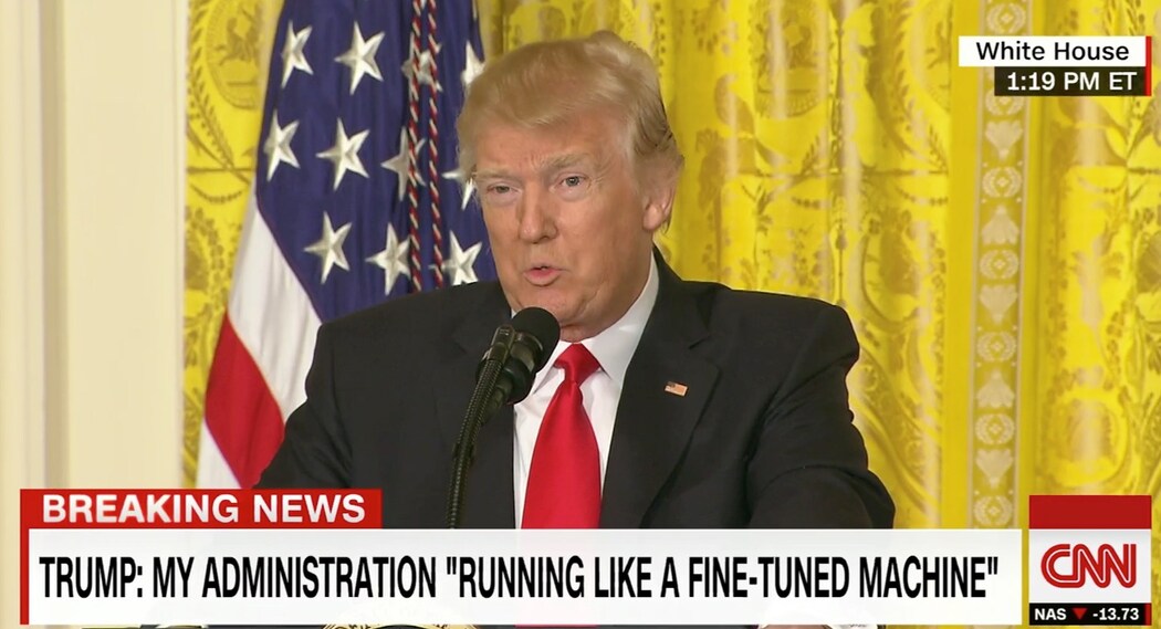 The weirdest moments from Donald Trump’s press conference | Dazed