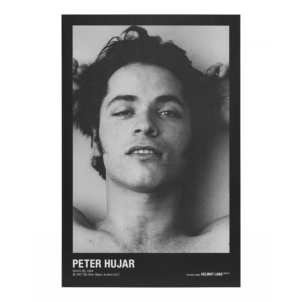 An orgasming man fronts Helmut Lang’s latest Artist Series collection ...