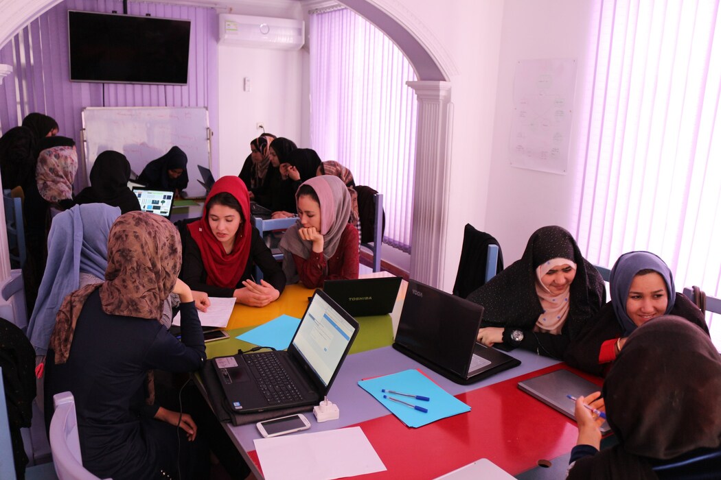 Inside Afghanistan’s first all-women coding school | Dazed