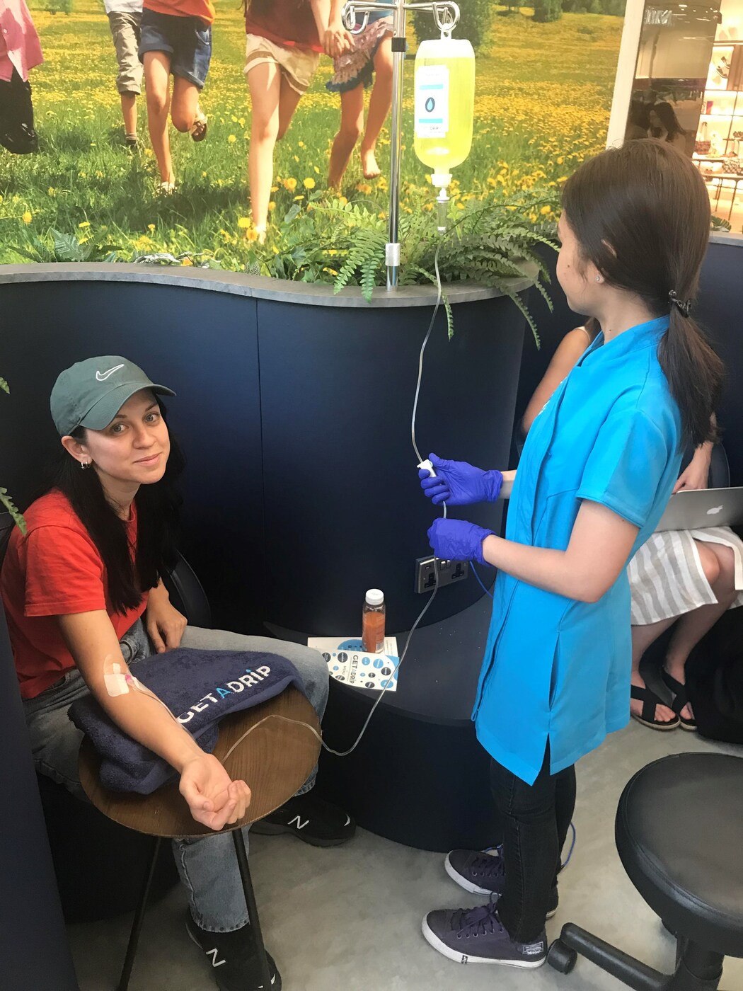 I got a vitamin drip in the middle of Westfield Shopping Centre | Dazed