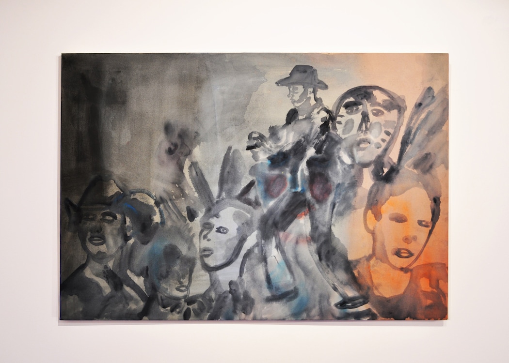 Alexander James’ art is inspired by his teenage punk hair & other ...