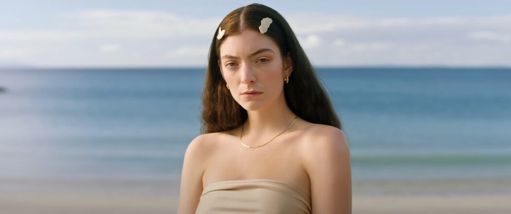 Lorde’s beach day goes bad in the video for ‘Fallen Fruit’ | Dazed
