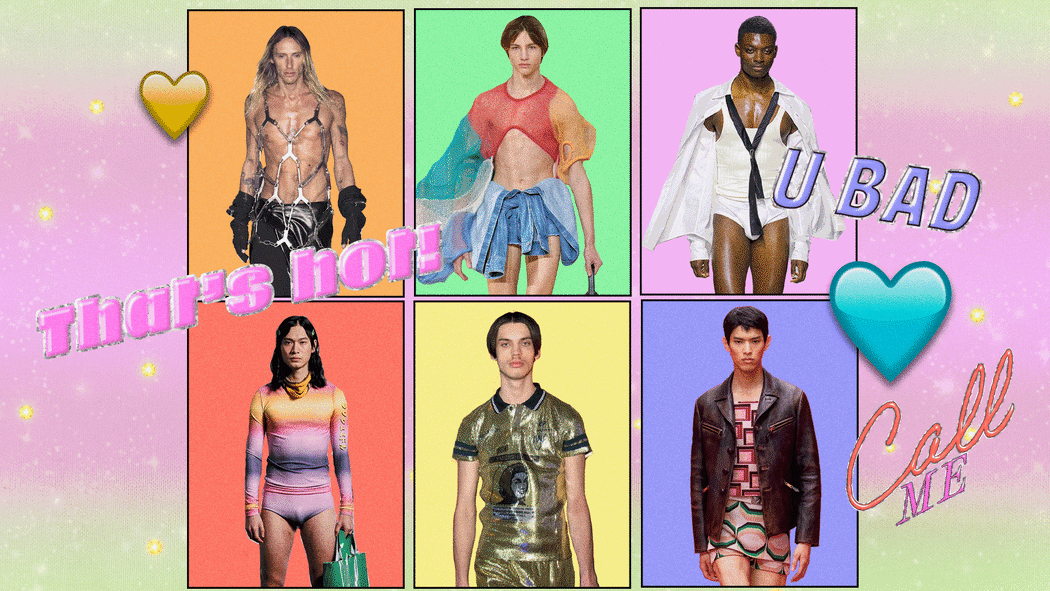 No thoughts, just vibes: sexy boys are ruling the runway Menswear | Dazed