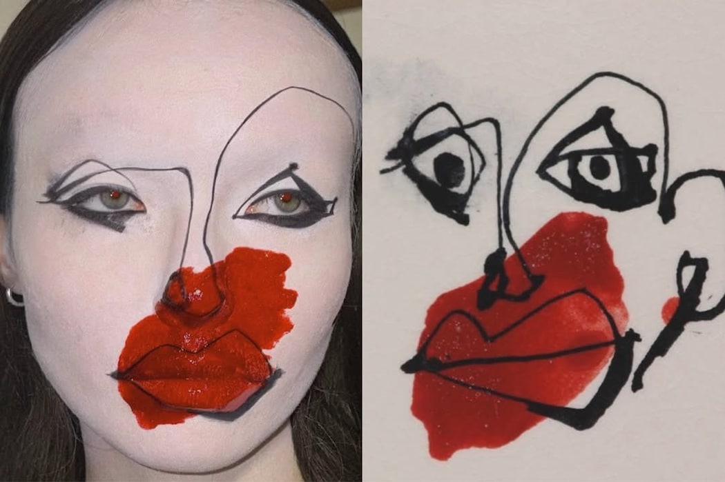 Dina, the Siberian make-up artist transforming into works of art | Dazed