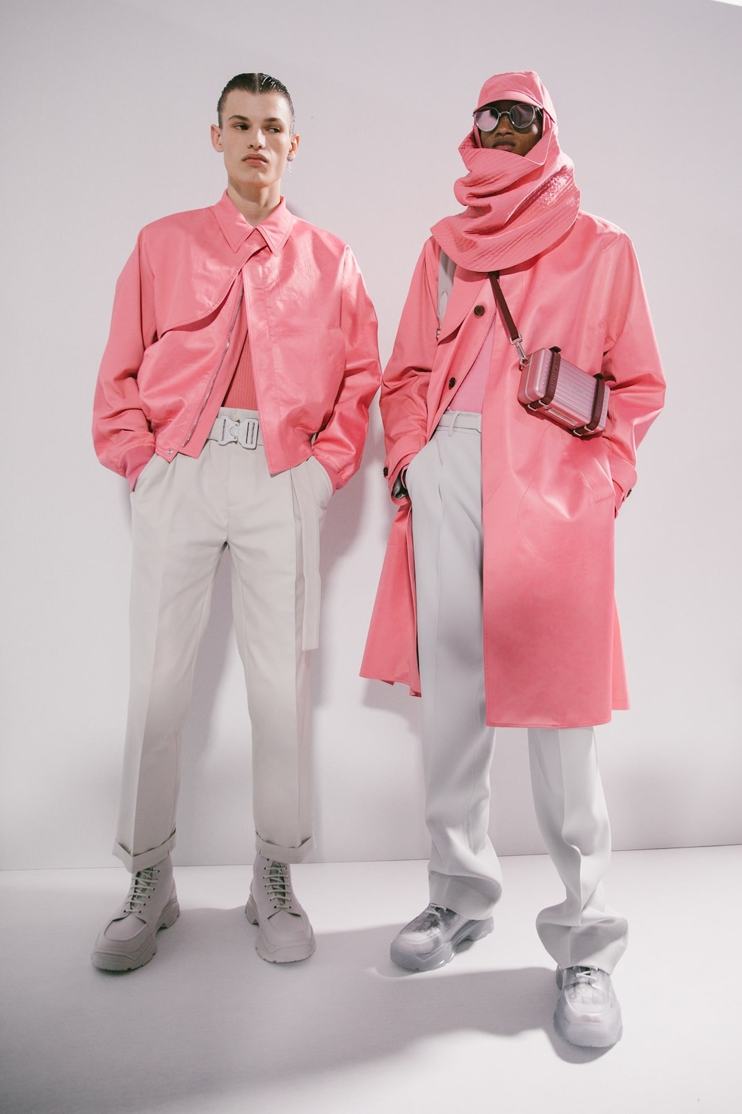 Dior SS20 looked like it had been dug up from a futuristic world ...