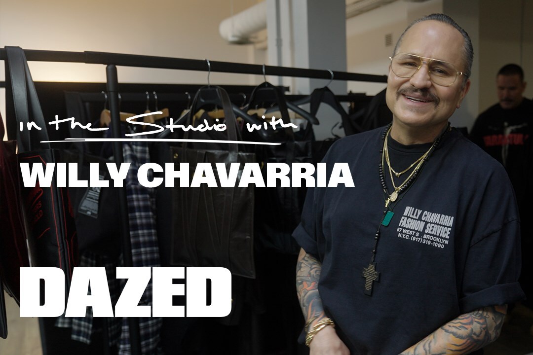 Inside Willy Chavarria’s studio, hours before his defiant PFW debut | Dazed