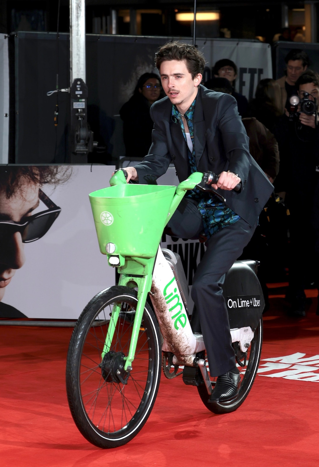Riding a Lime in Martine Rose? Timothée is finally a true Londoner | Dazed