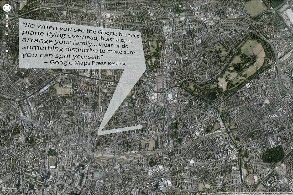 Digital art meets poetry in this Google Maps mash-up | Dazed
