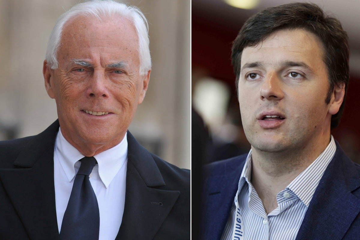 Giorgio Armani plays fashion police for Italian PM | Dazed