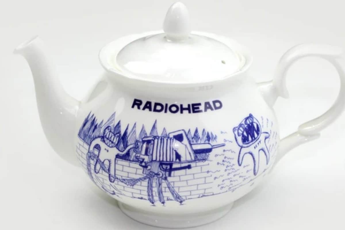 Spill the tea with Radiohead’s KID A MNESIA custom china set | Dazed