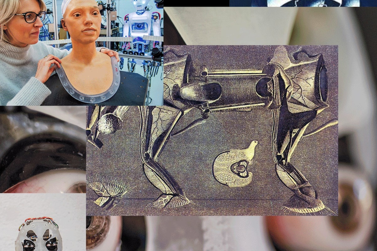 World’s first humanoid AI artist given solo exhibition | Dazed