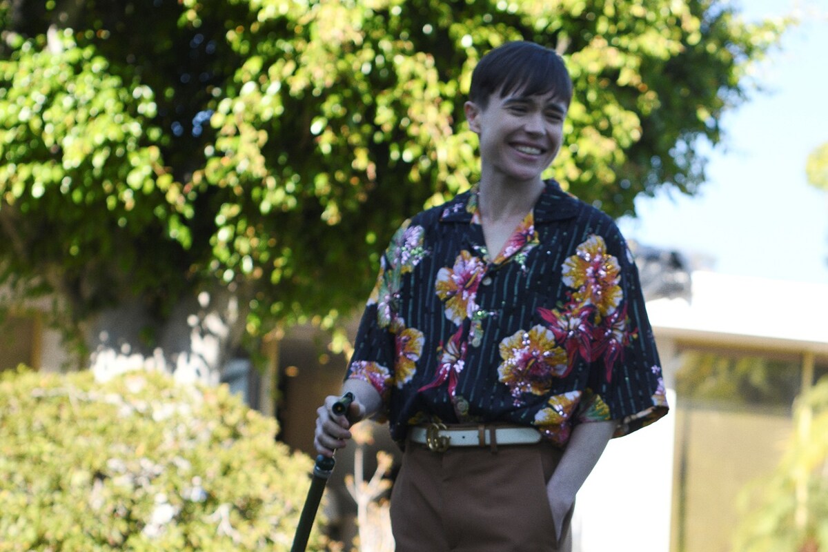 Elliot Page for Gucci Guilty BTS | Dazed