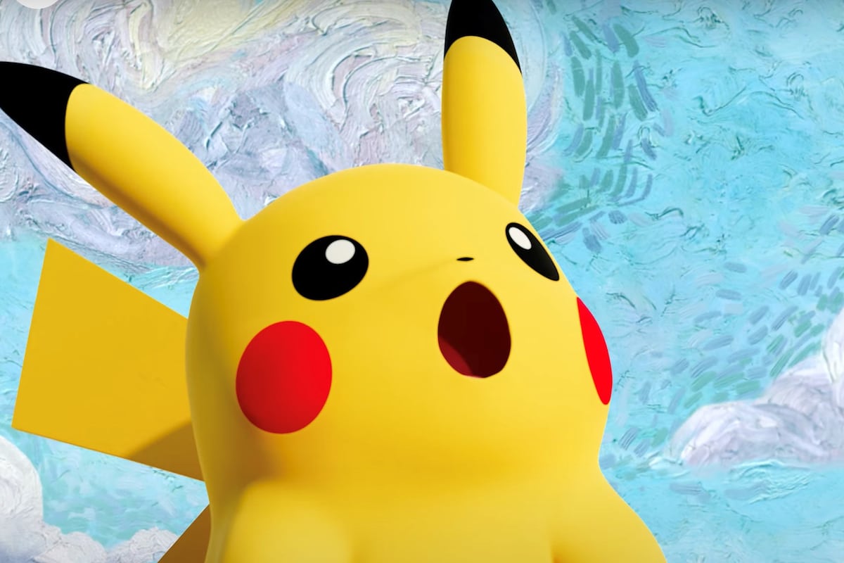 Pokémon, Gogh! A new art collab combines painting and Pikachu | Dazed