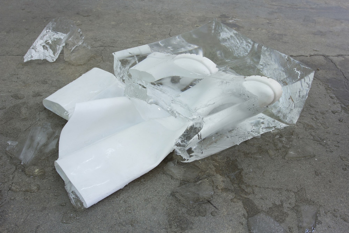 This designer is freezing his clothes in blocks of ice | Dazed