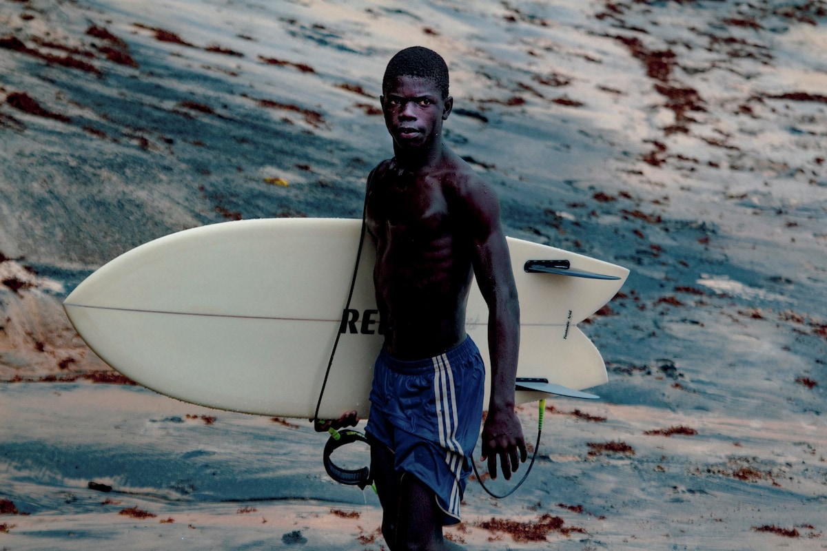 The first book to extensively document African surfers and their ...