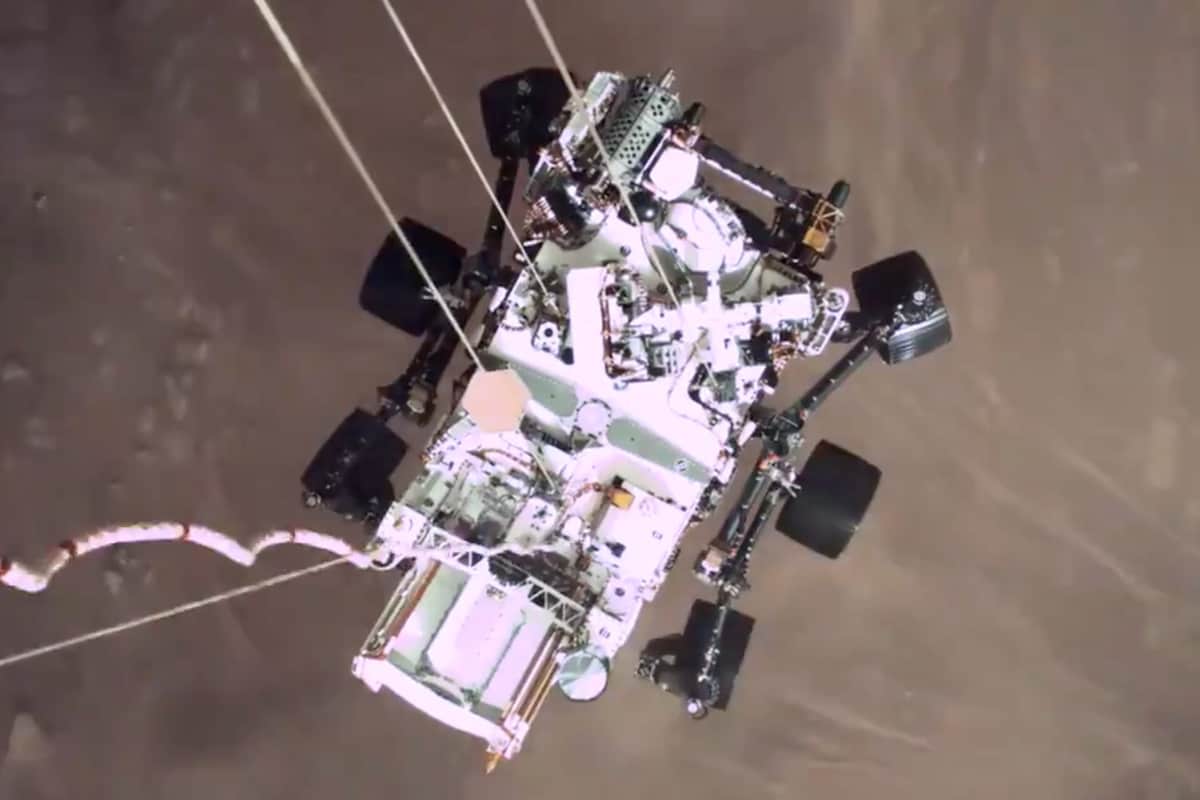 Watch the final moments of NASA’s rover touching down on Mars | Dazed
