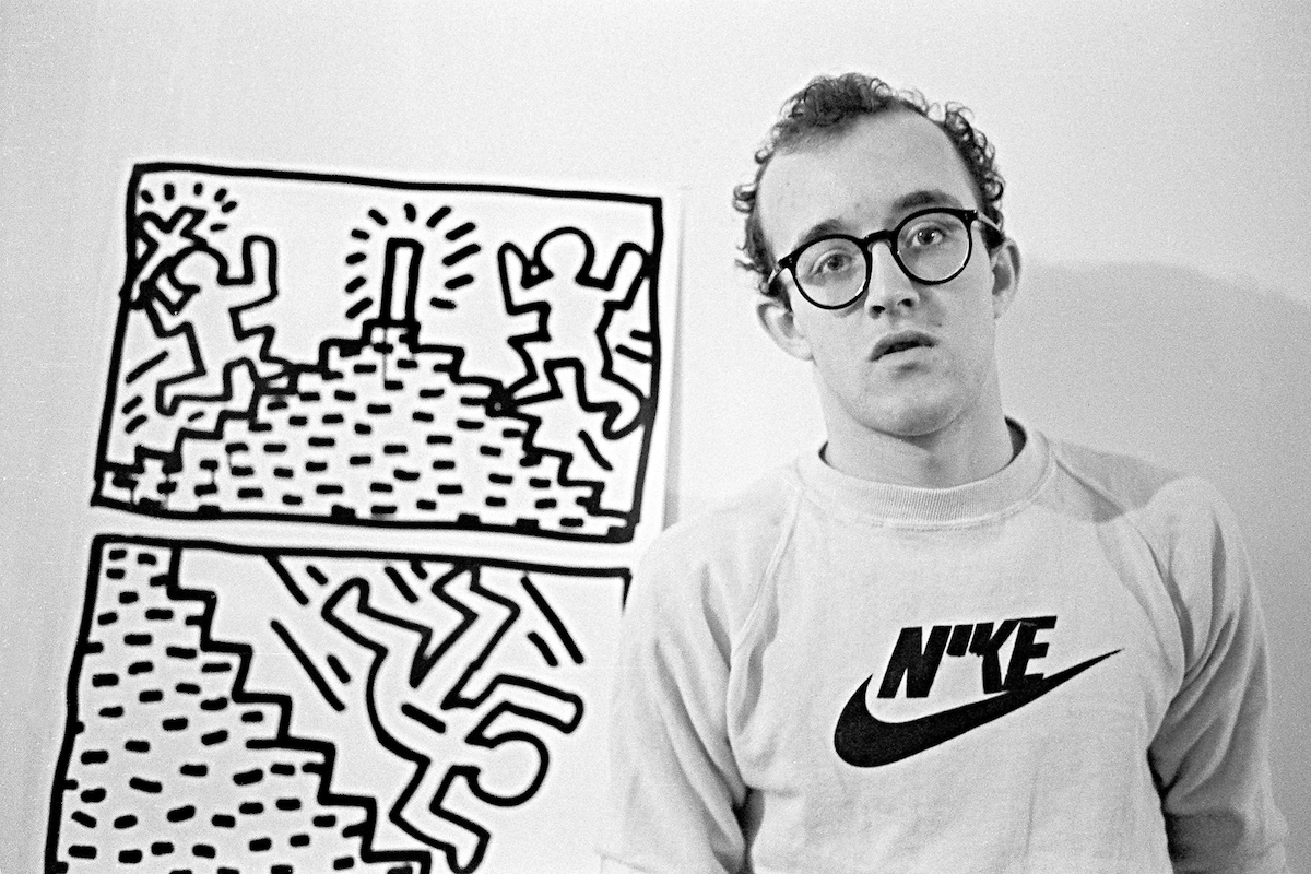 The story of Keith Haring, as told through his iconic art work | Dazed
