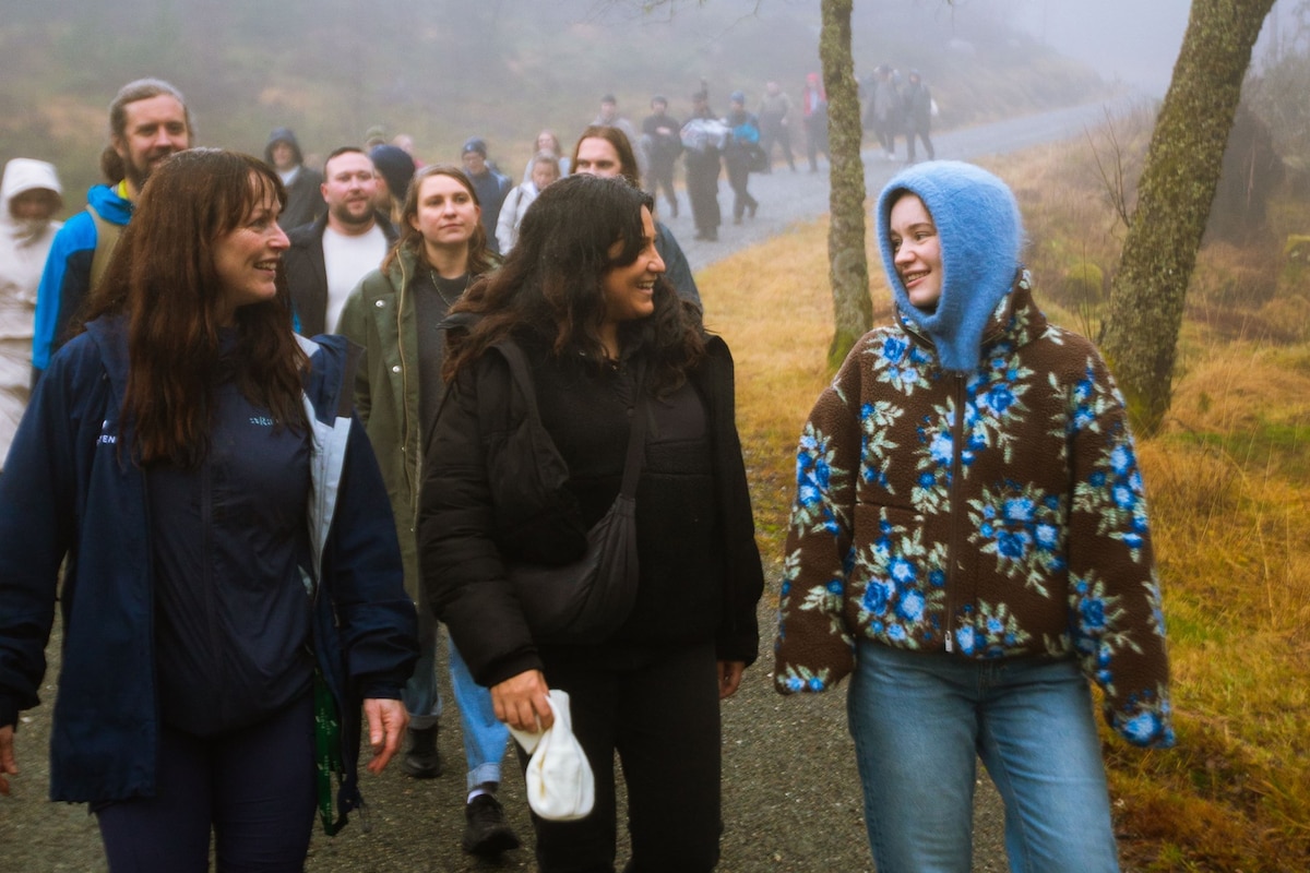 Inside singer Sigrid’s intimate walks through nature with her fans | Dazed