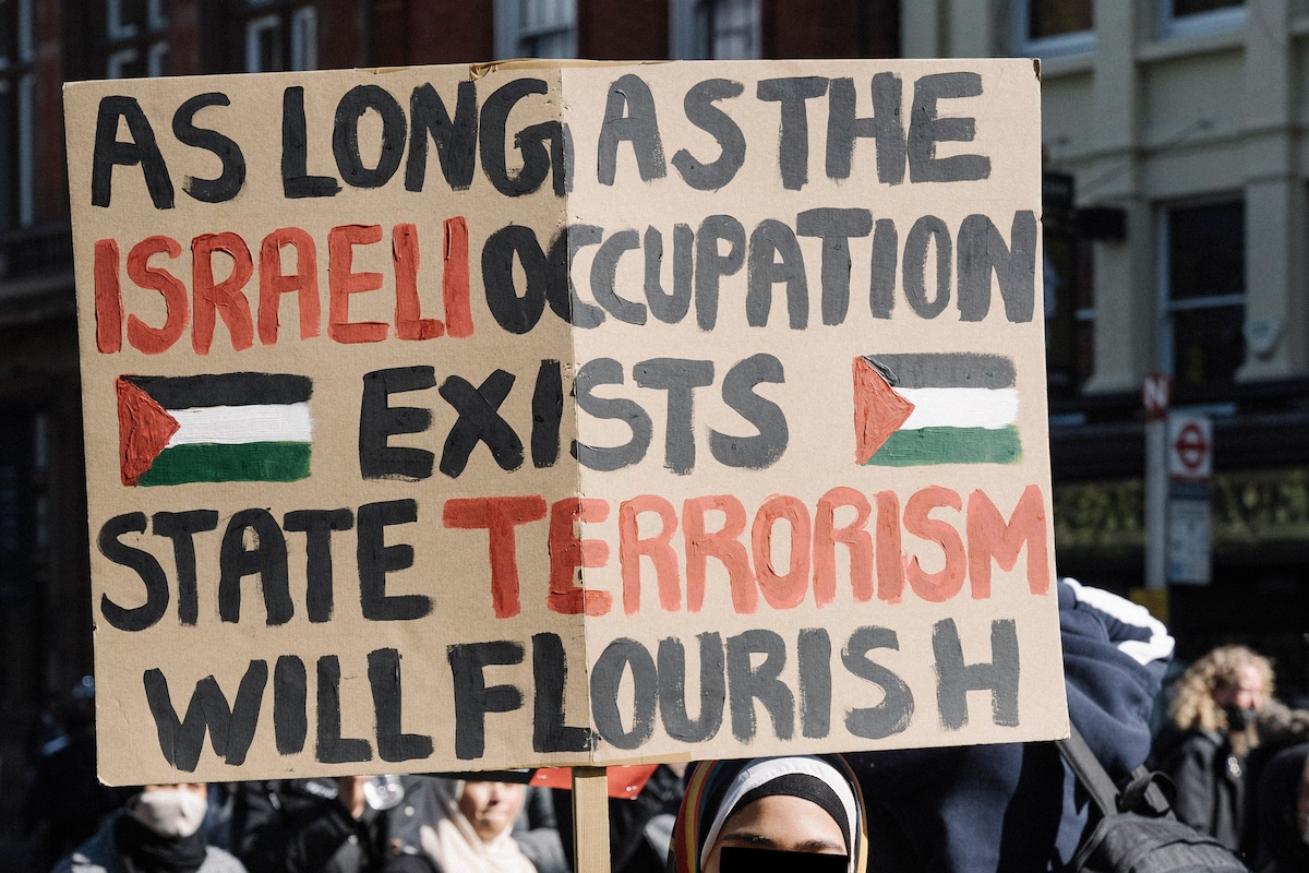 Free Palestine protest in London | Dazed