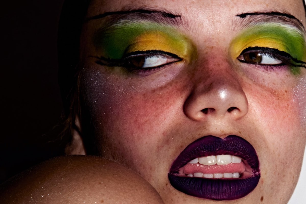 When everything is a mess, get messy with your make-up | Dazed