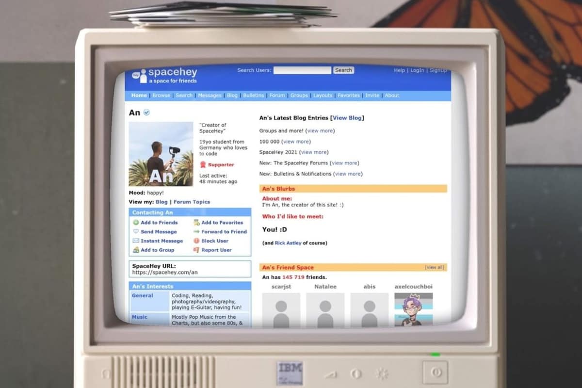 MySpace clone SpaceHey is reviving the Y2K social media aesthetic | Dazed