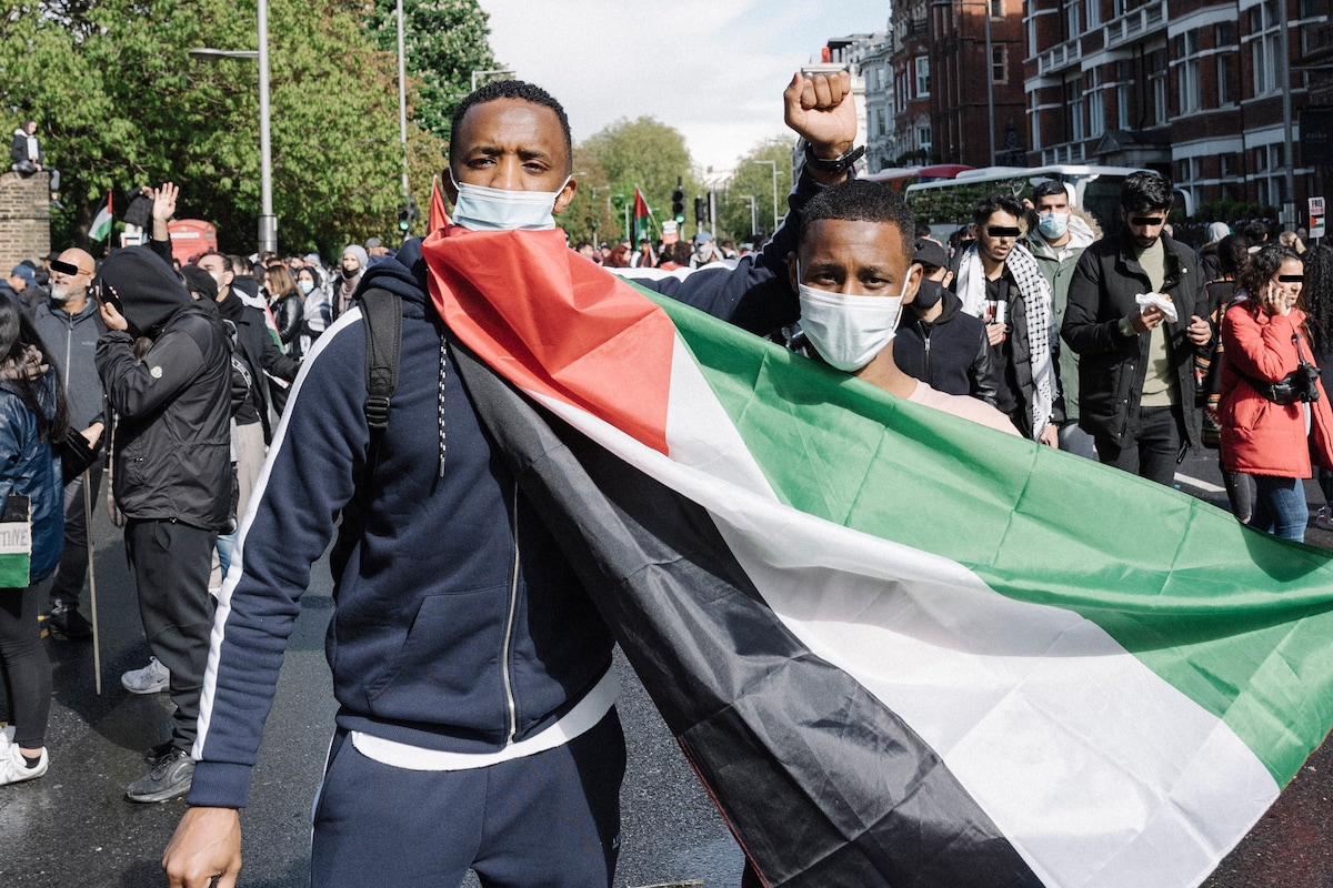 Photos from the rousing Free Palestine protest in London | Dazed