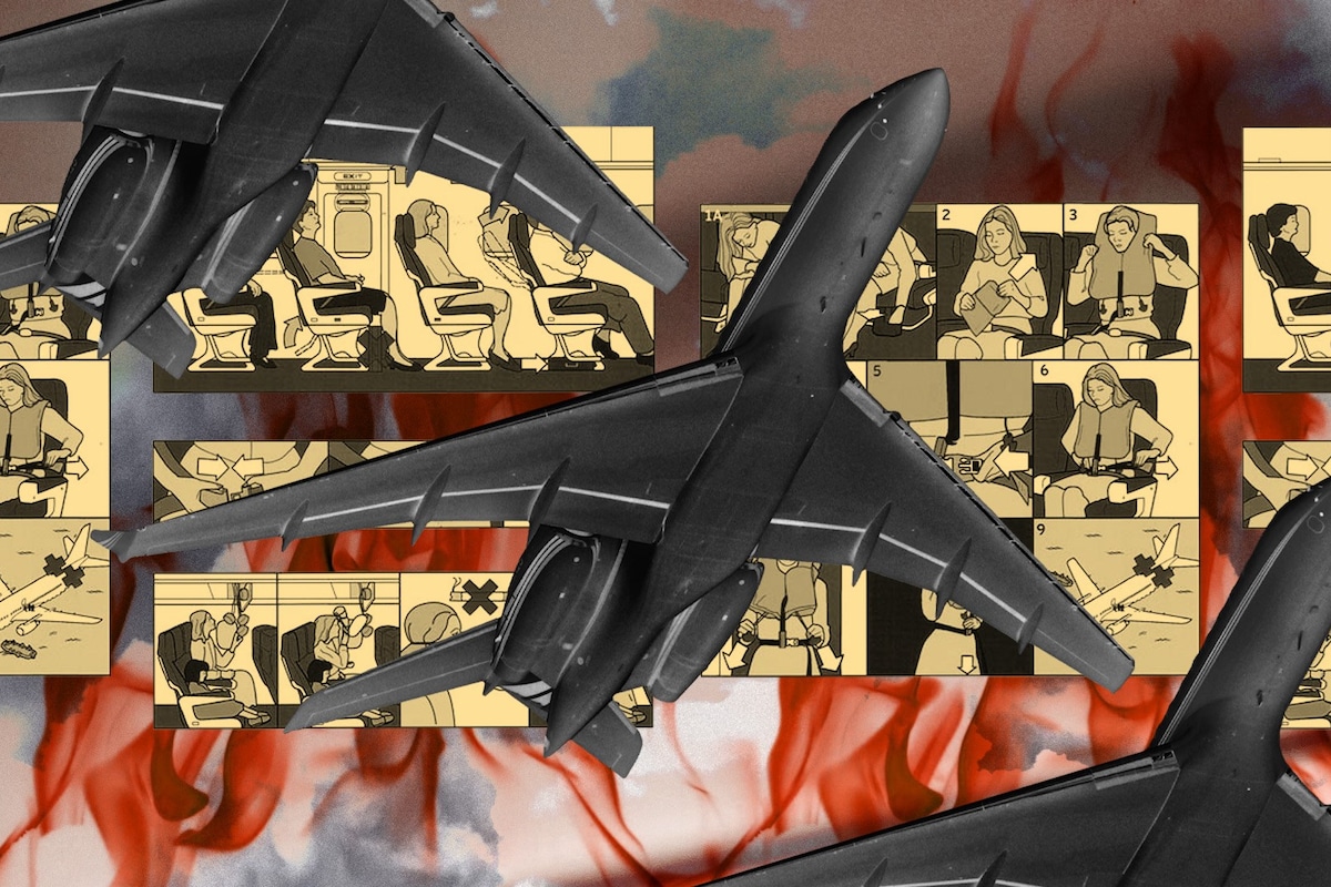 I went to a plane crash simulation to cure my fear of flying | Dazed