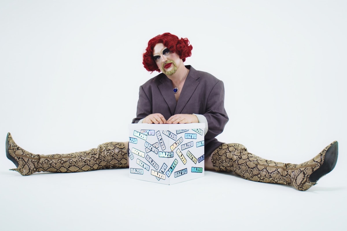 Watch drag queen Crystal Rasmussen chat vampires, sex, and the Olsen ...