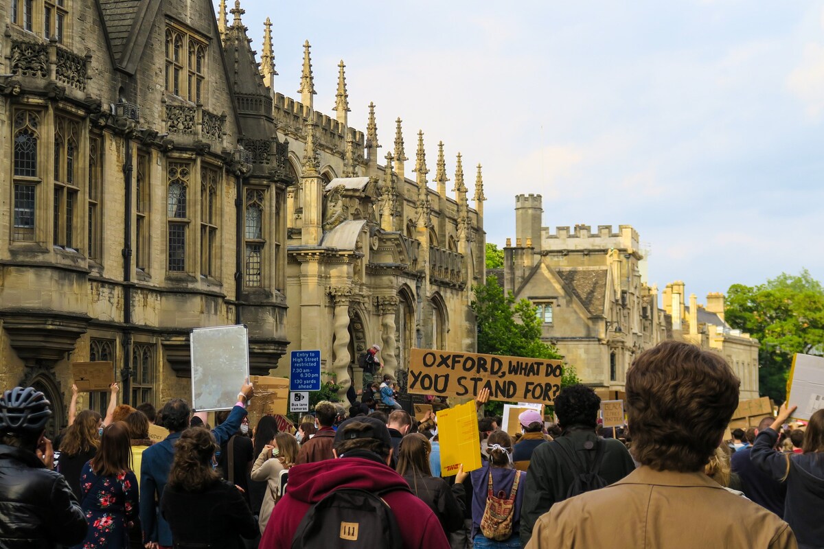 Rhodes Must Fall protest, Oxford | Dazed