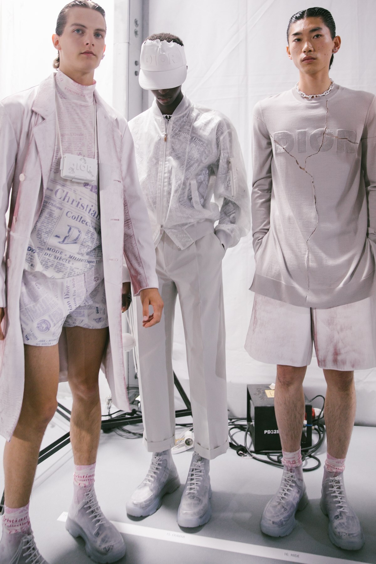 Dior SS20 looked like it had been dug up from a futuristic world ...