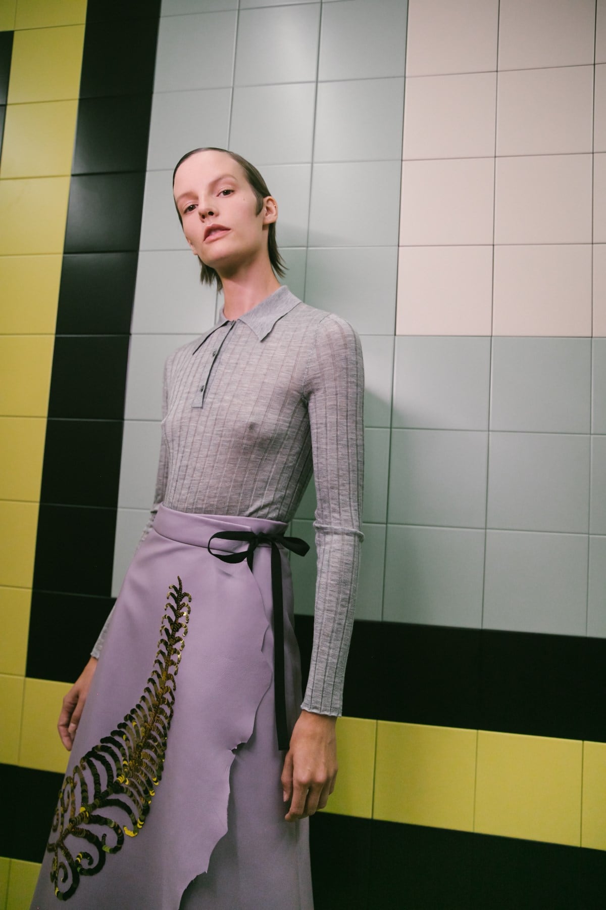 Backstage at Prada SS20 | Dazed