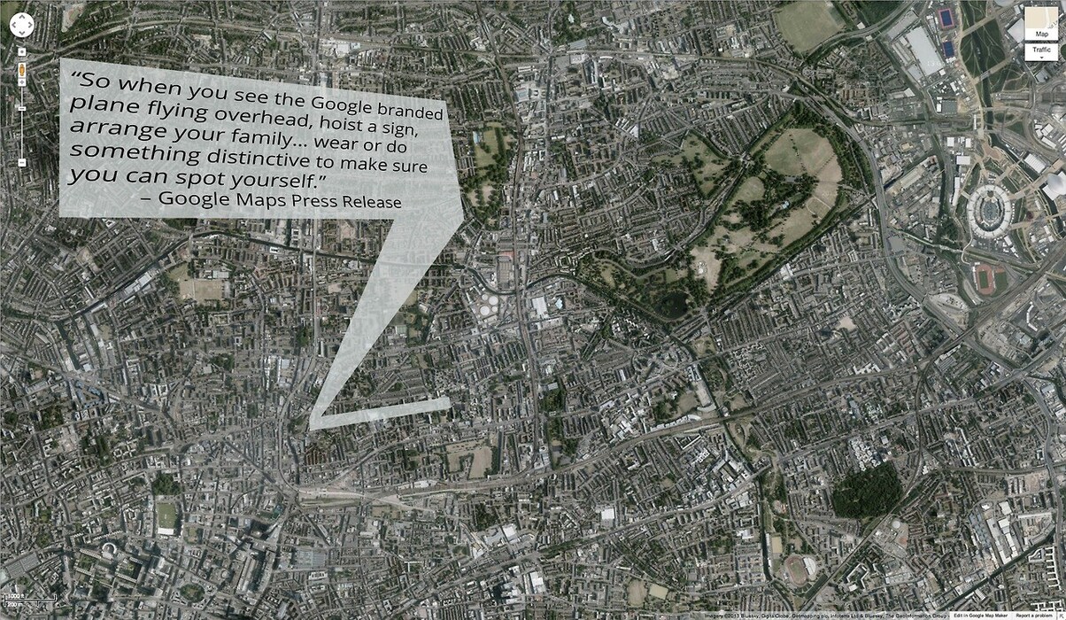 Digital art meets poetry in this Google Maps mash-up | Dazed