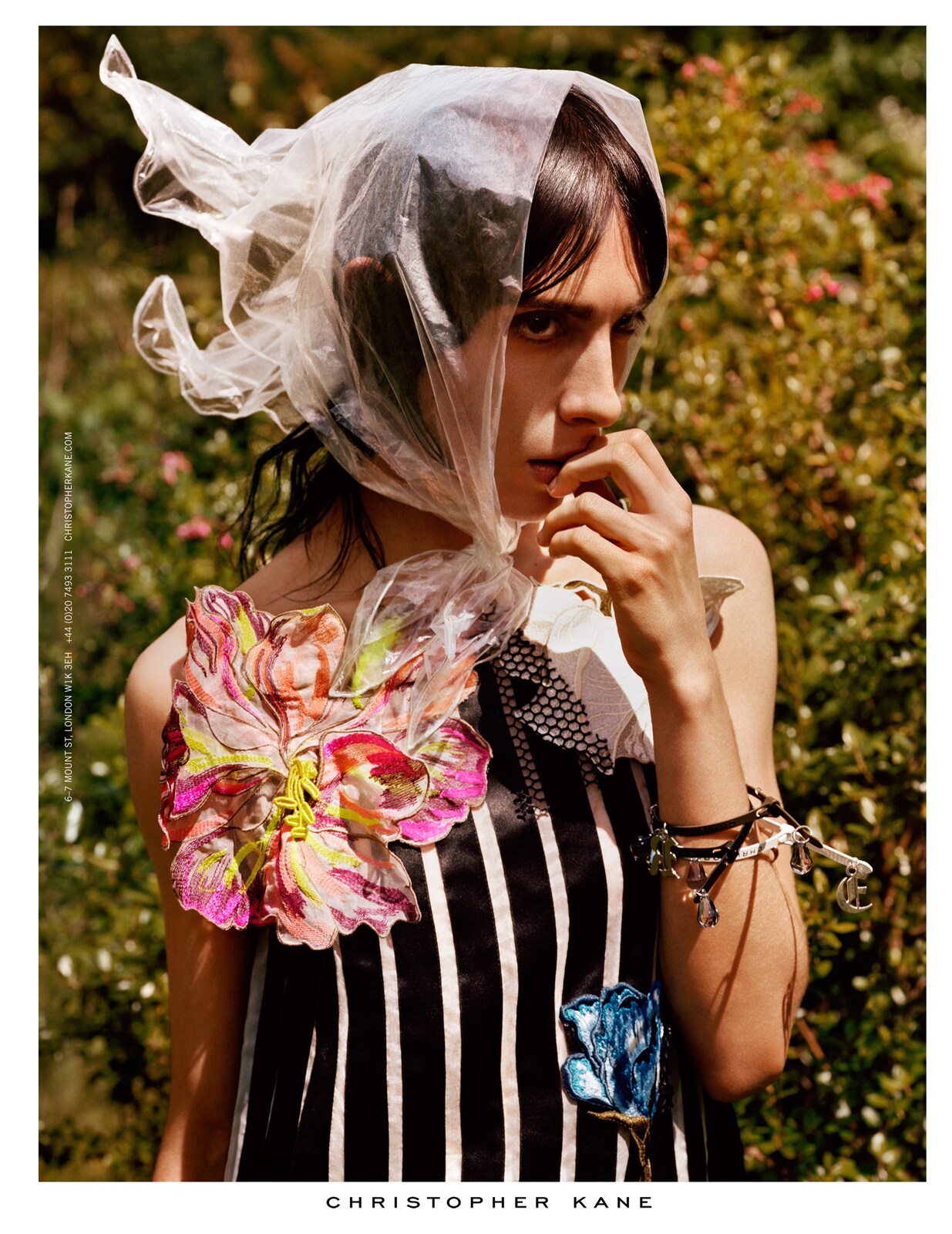Christopher Kane brings back the bonnet in AW16 ad | Dazed