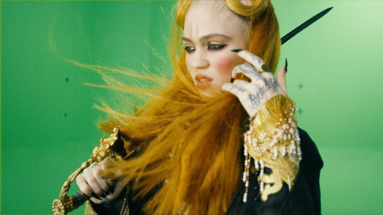 Grimes is inviting fans to create their own video for her new single ...