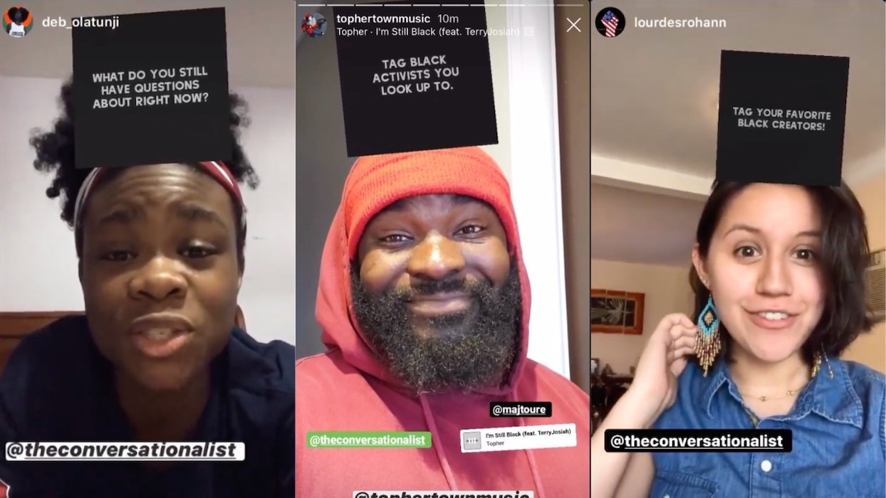 This Instagram filter tells you how to keep actively supporting BLM | Dazed