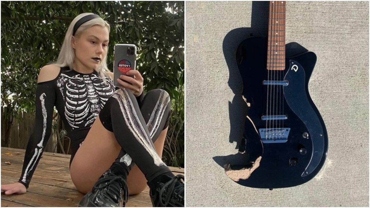 The guitar Phoebe Bridgers smashed on SNL sells for over $100,000 | Dazed