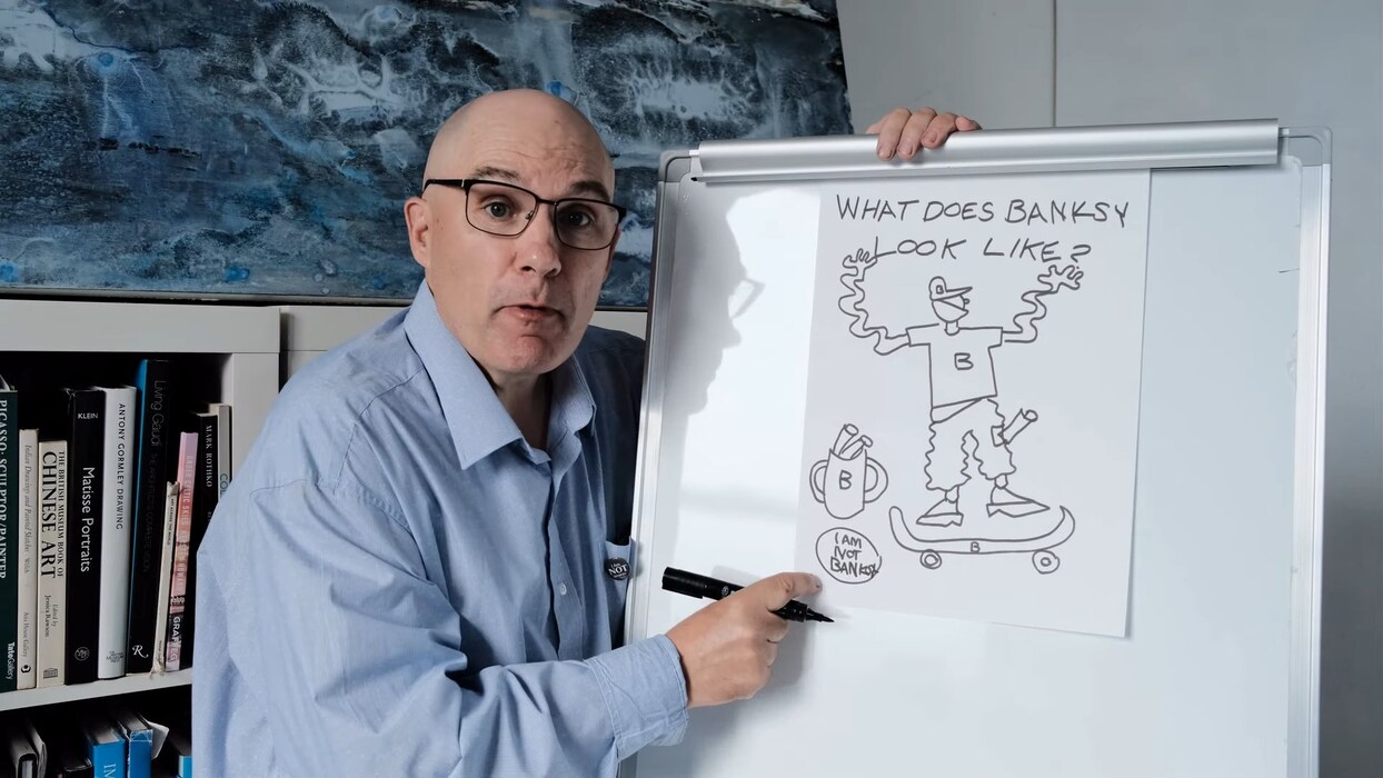 ‘I am not Banksy’: the town councillor hunting Banksy to clear his own ...