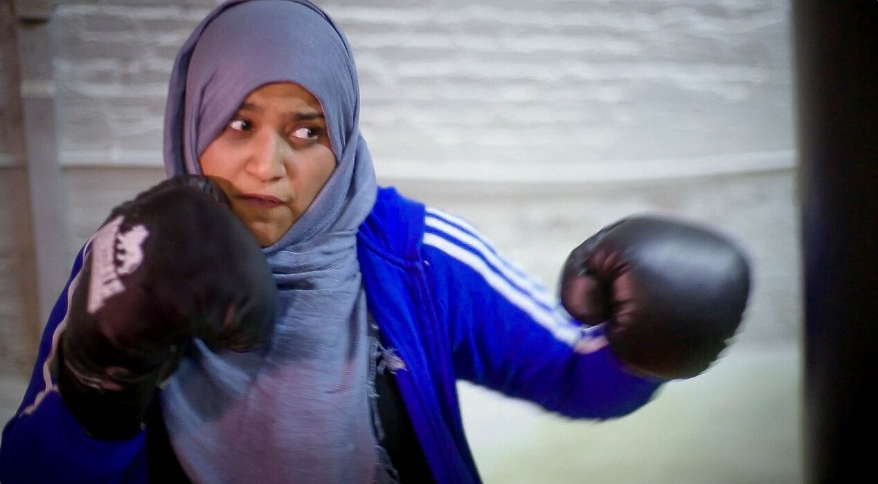 In the boxing ring at a self-defence class for Muslim women | Dazed