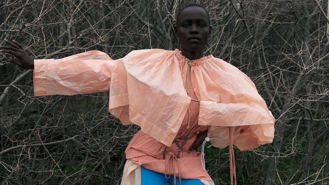 Alek Wek + Grace Bol | Dazed
